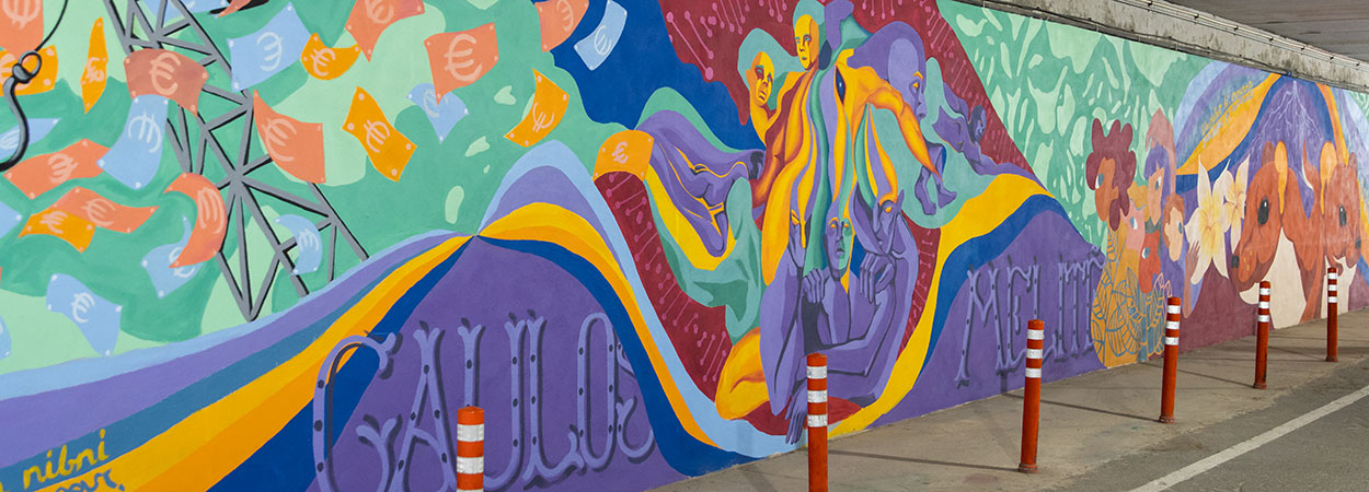 New Mural at the University of Malta: Exploring Malta's Identity ...